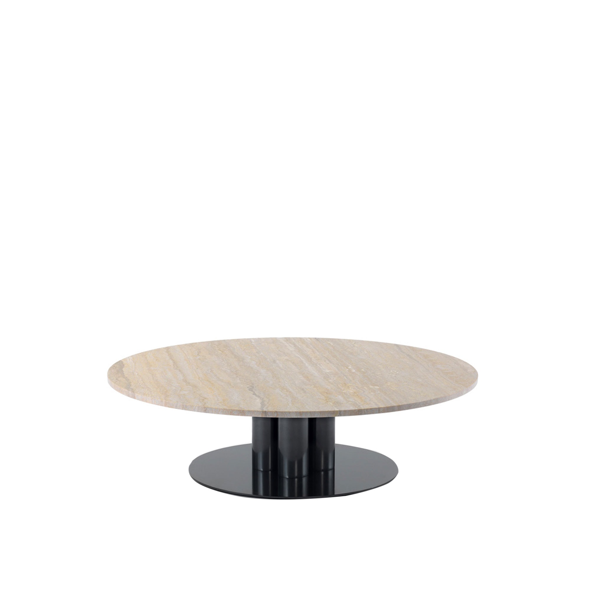 Buy Goya Small Table Ø 120 x 24 cm - Travertino Romano from Arflex | NO-GA.com
